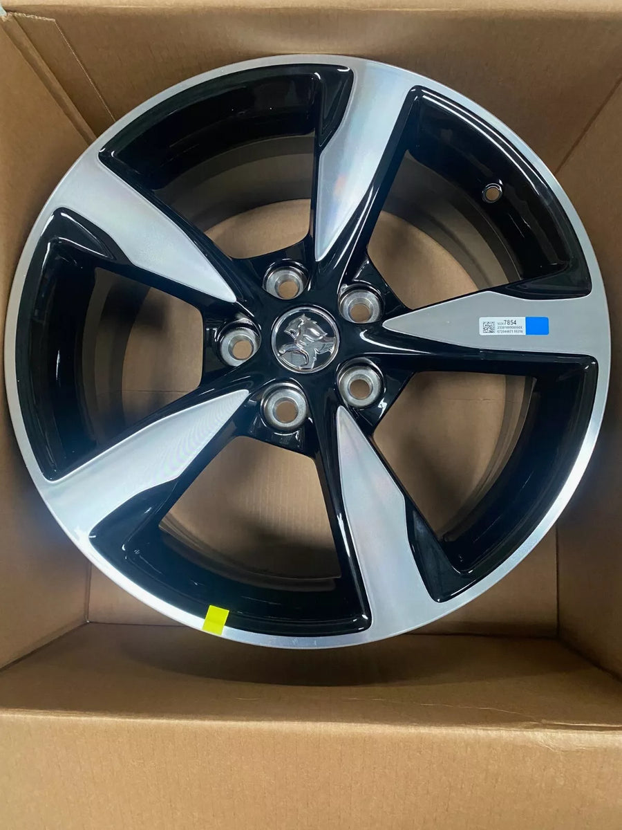 Genuine Holden VF S2 SS-SV6 BLACK EDITION 2015-2017 ALLOY WHEEL & CAP ...